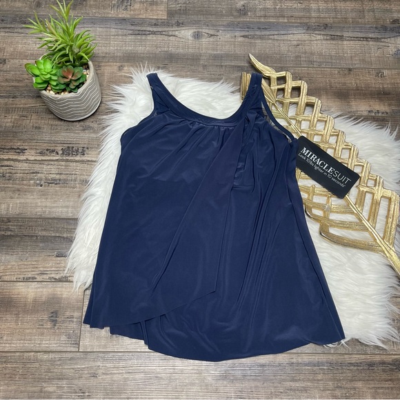 Miraclesuit | Swim | Miracle Suit Bikini Tank Top Swim Top | Poshmark